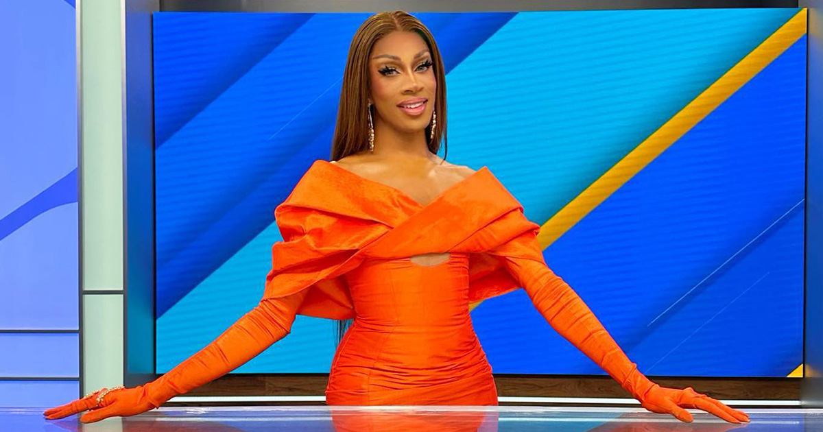 The state’s Robin Fierce, from RuPaul’s Drag Race, on local news show ...