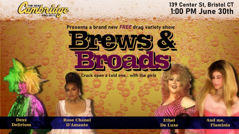 Sample a flight of Connecticut's finest drag during free upcoming brewery show - ConnecticutDrag.com